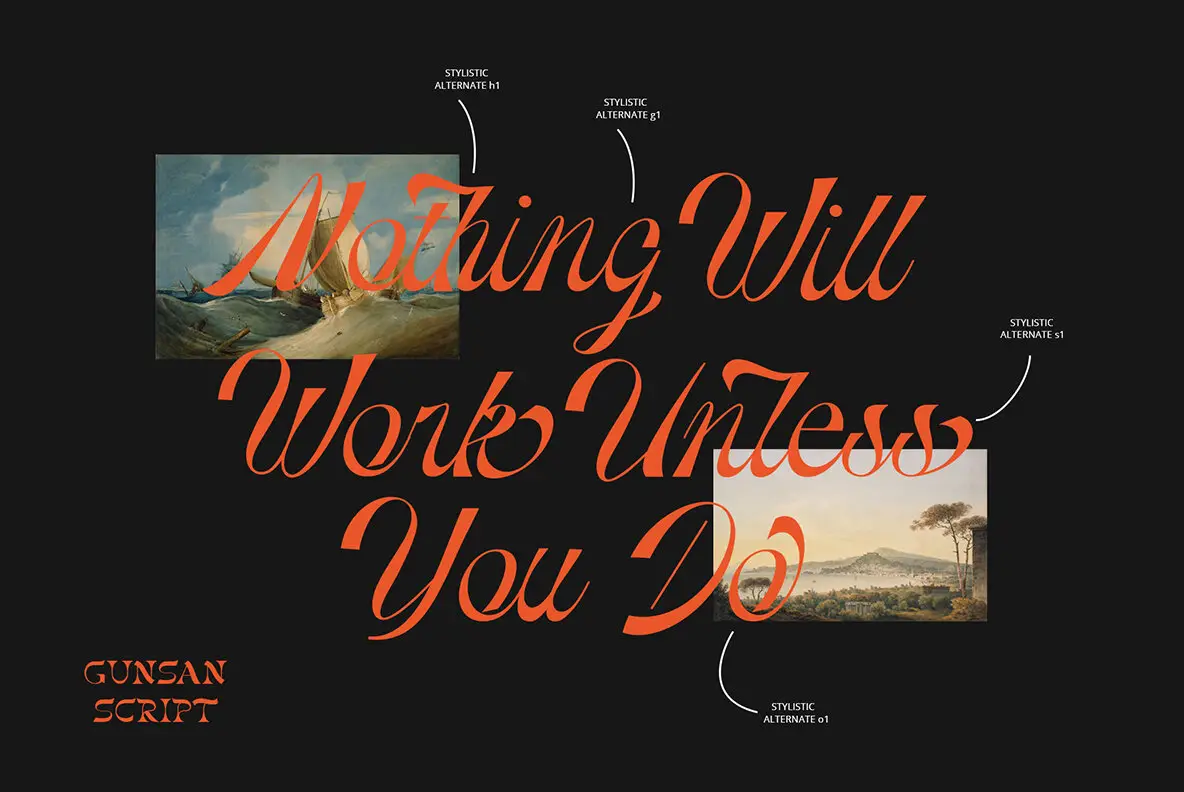 Gunsan Font Duo - YouWorkForThem