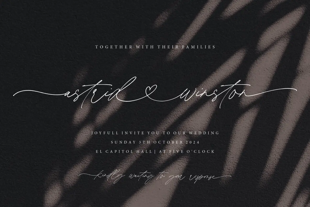 Heritage Signature Font - FontPath