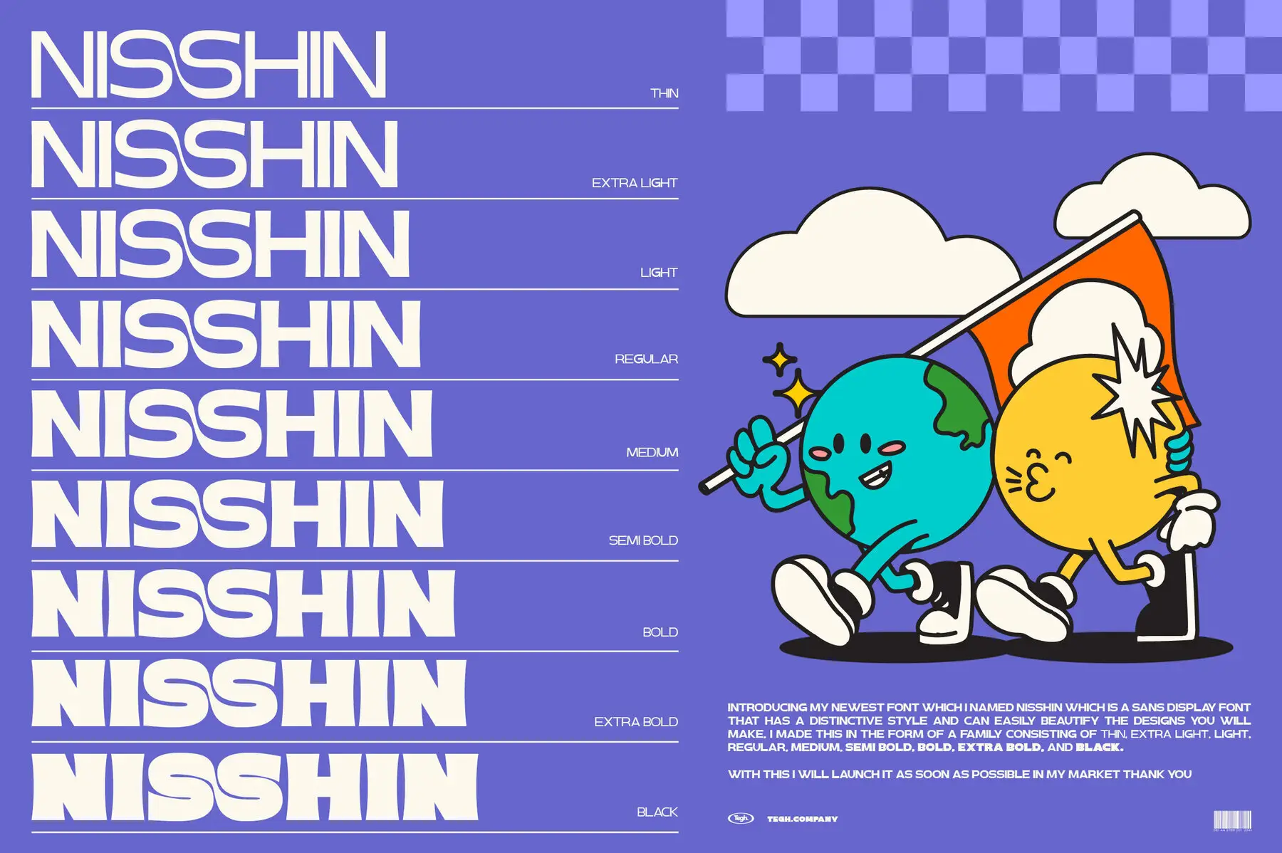 Nisshin Font - YouWorkForThem
