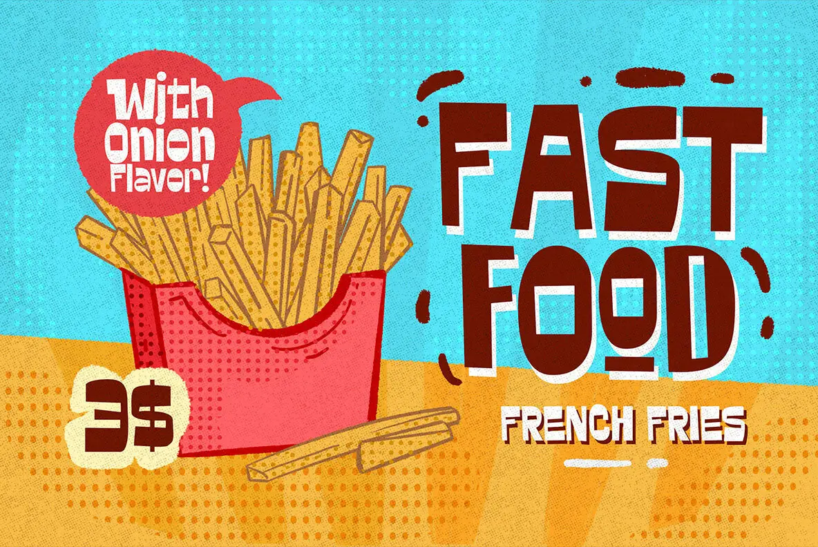 Krenzy Crispy Font - YouWorkForThem