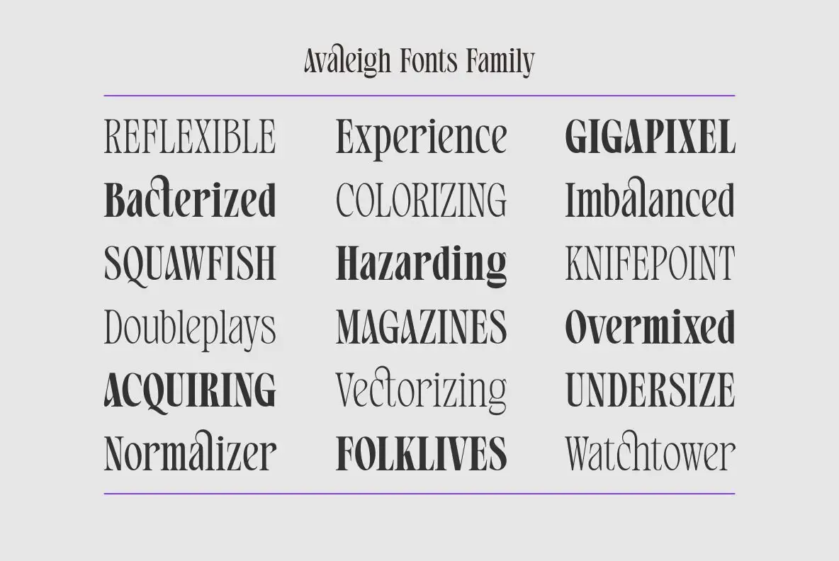 Avaleigh Font - YouWorkForThem