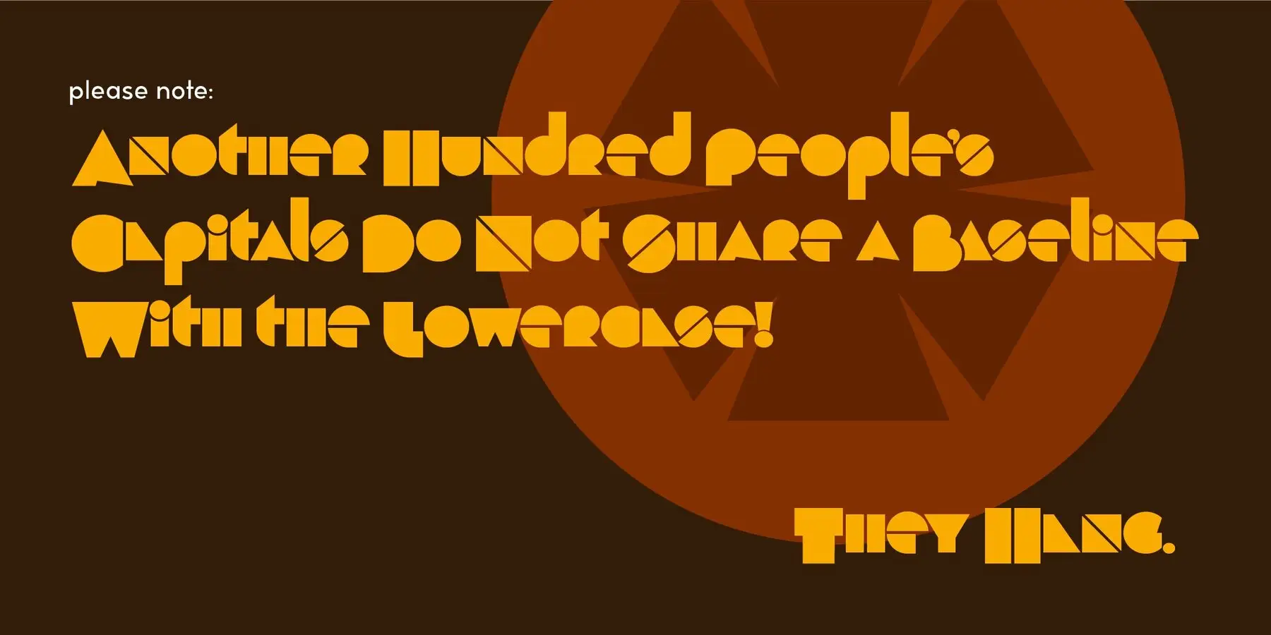 Another Hundred People Font - YouWorkForThem