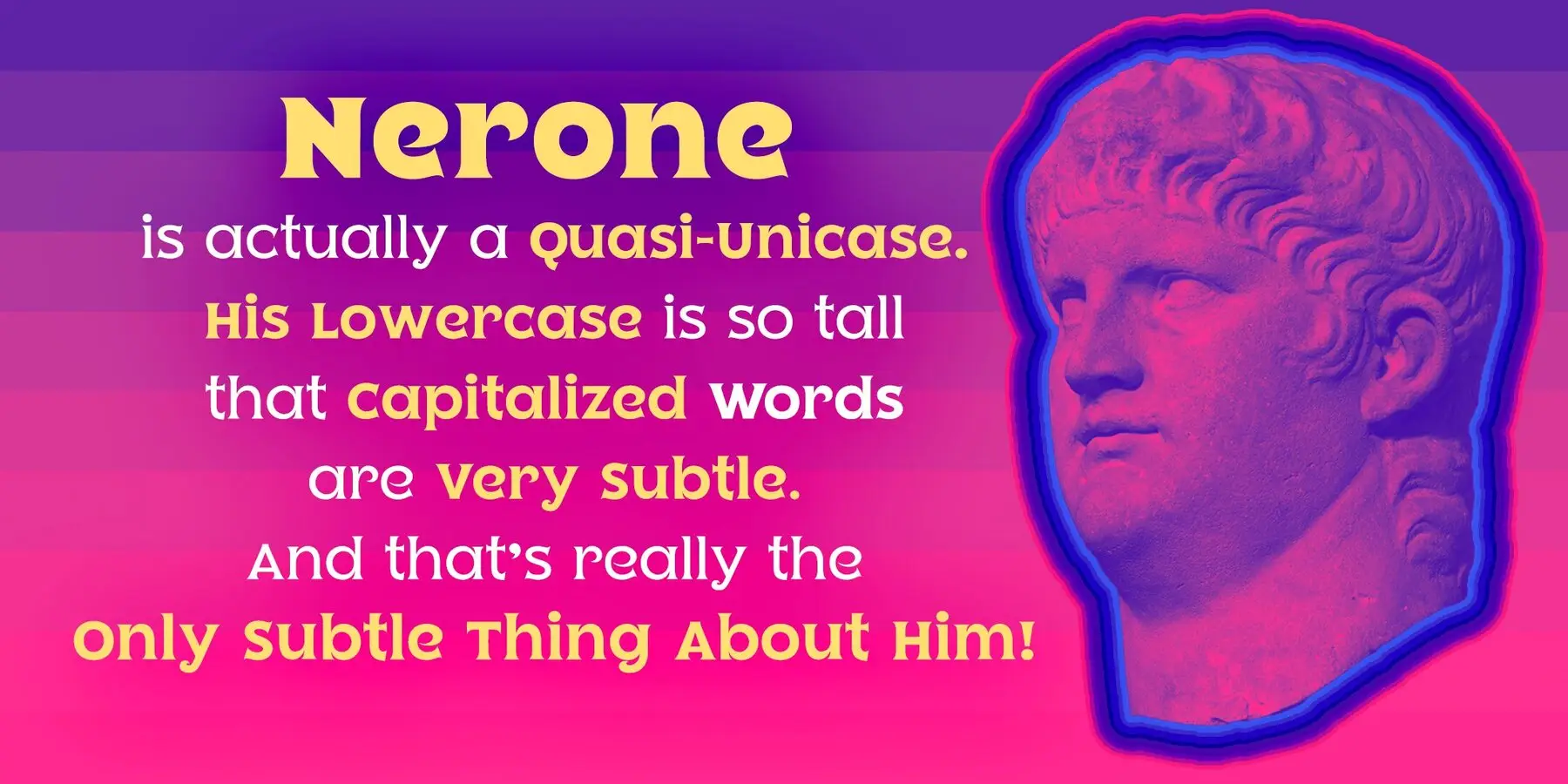 Nerone Font - YouWorkForThem