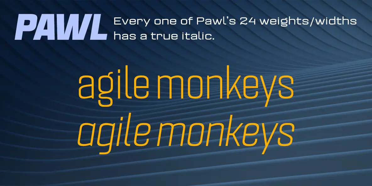 Pawl Font - FontPath