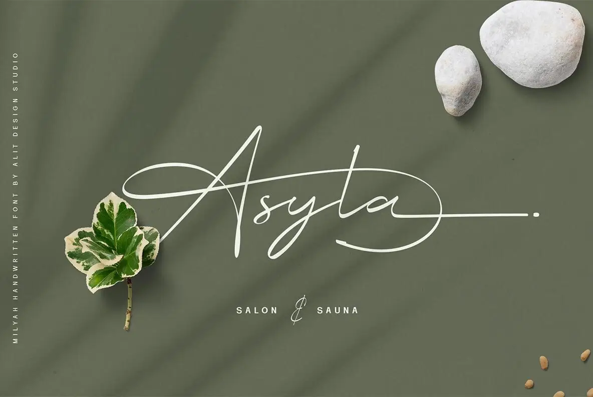 Milyah Font - YouWorkForThem