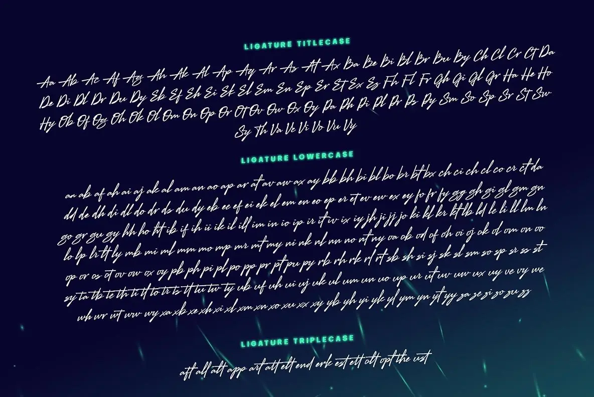 Billock Script font - YouWorkForThem