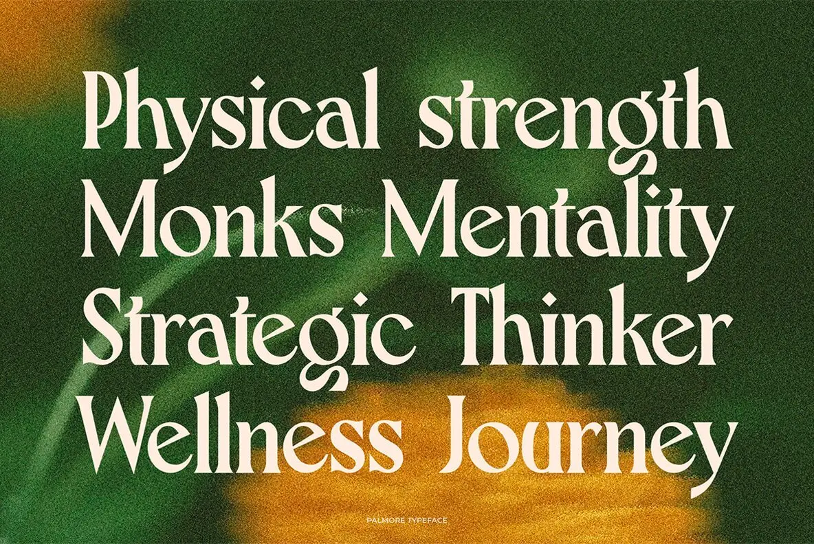 Palmore Font: A Vintage Symphony of Elegance & Condensed Type ...