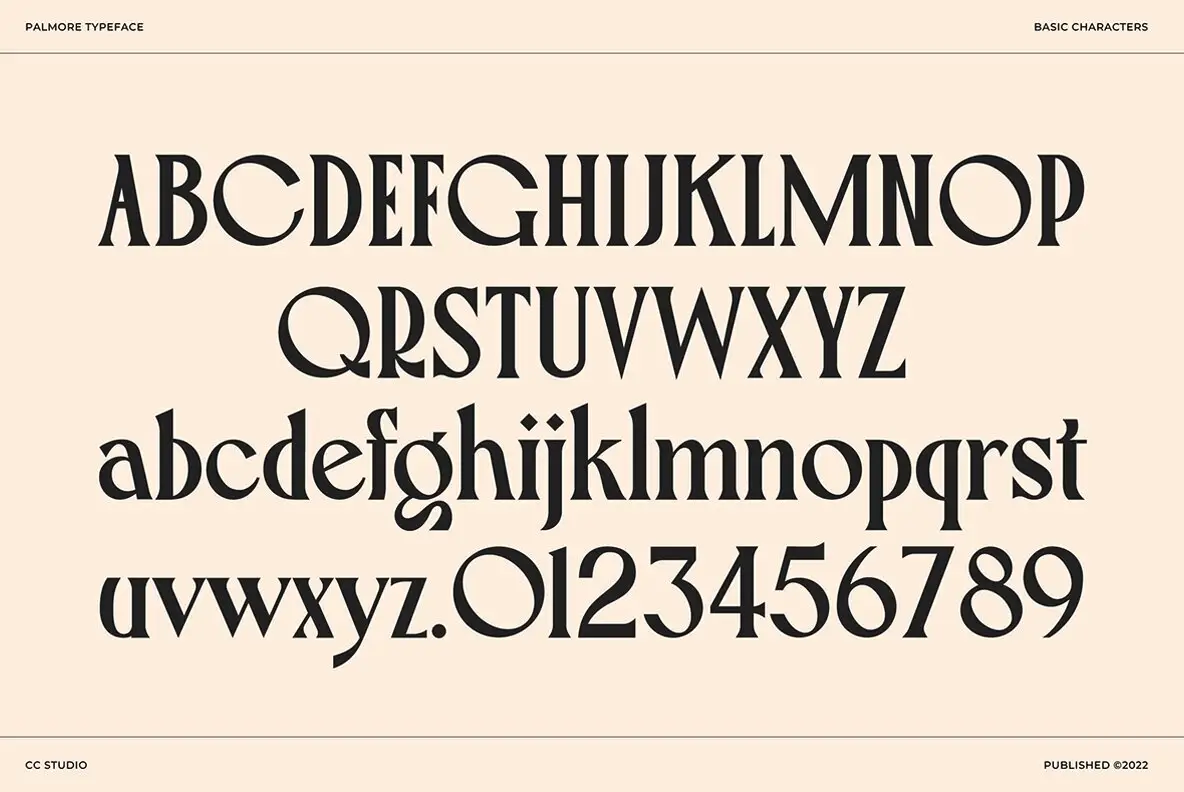 Palmore Font - YouWorkForThem