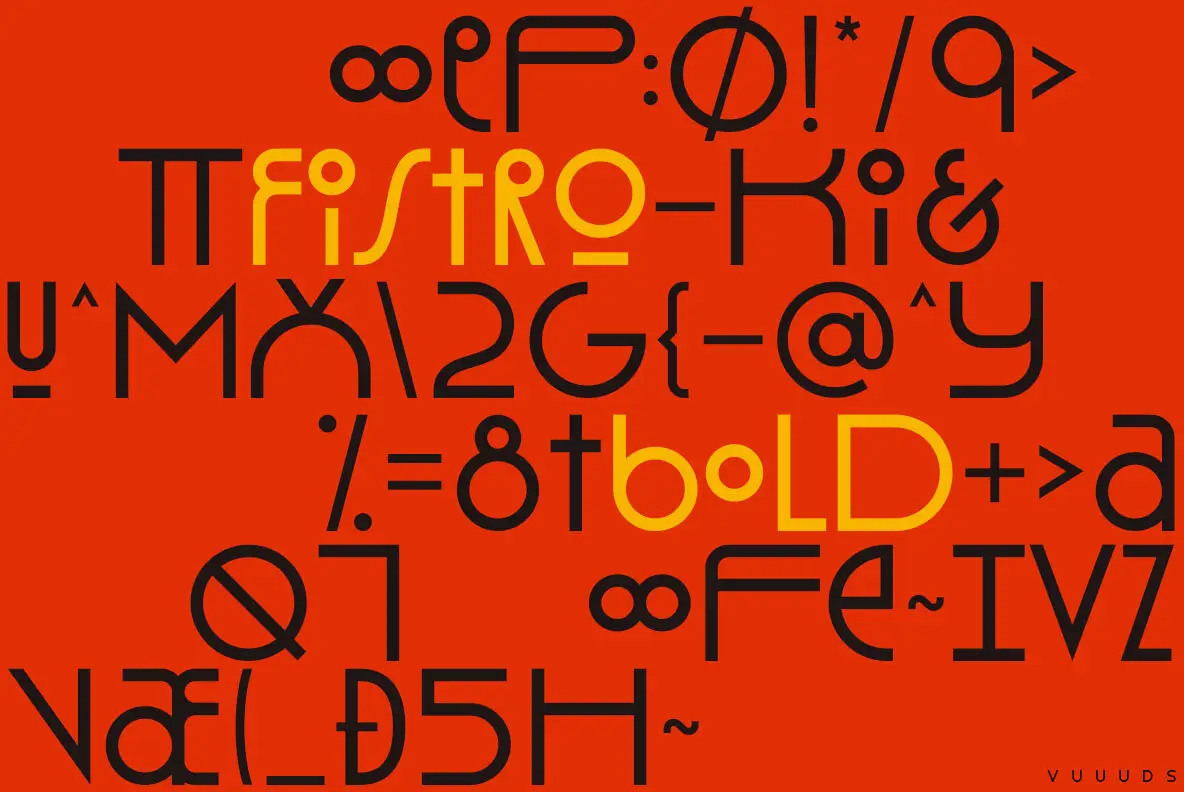 Fistro Bold Font - YouWorkForThem