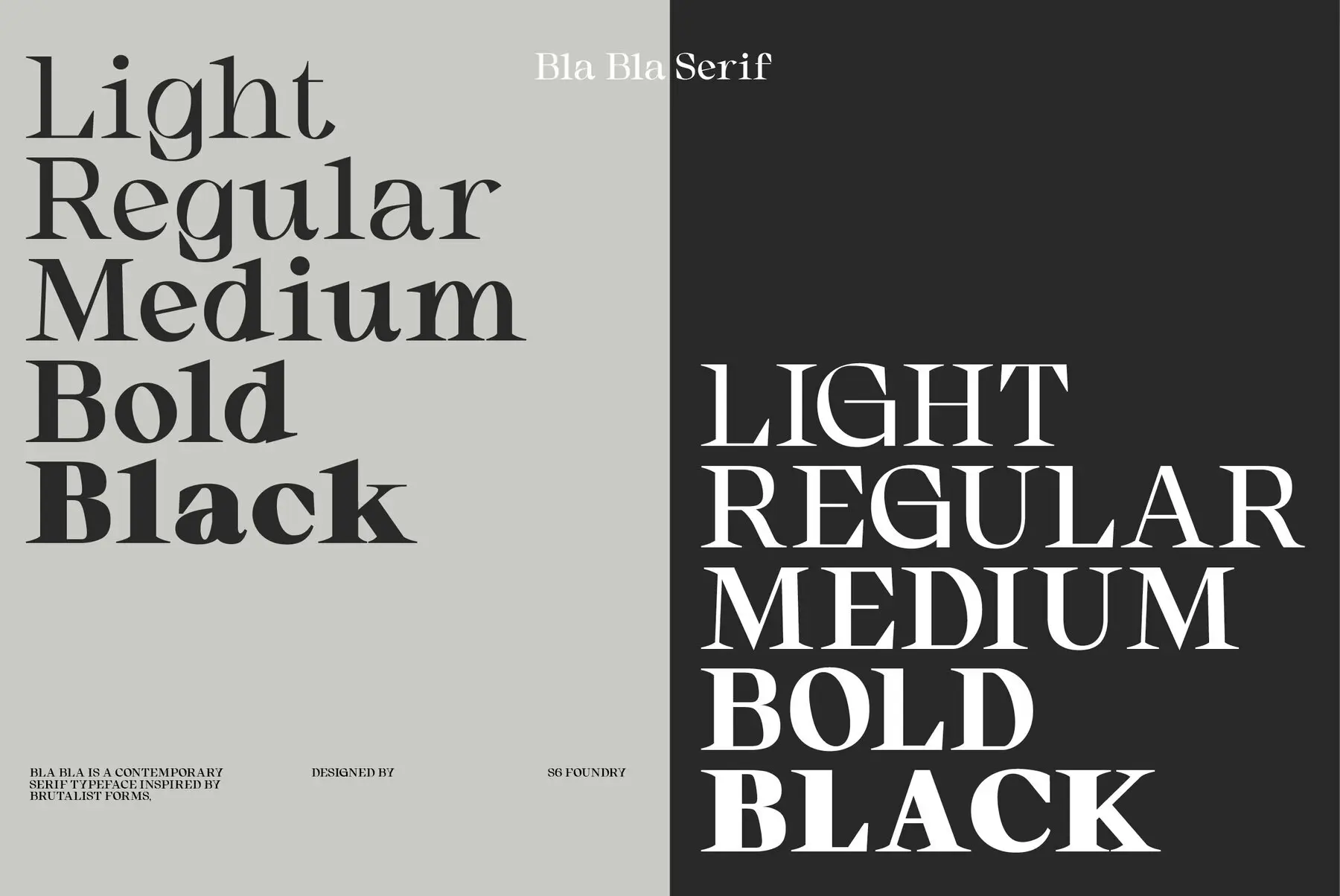 Bla Bla Font - YouWorkForThem
