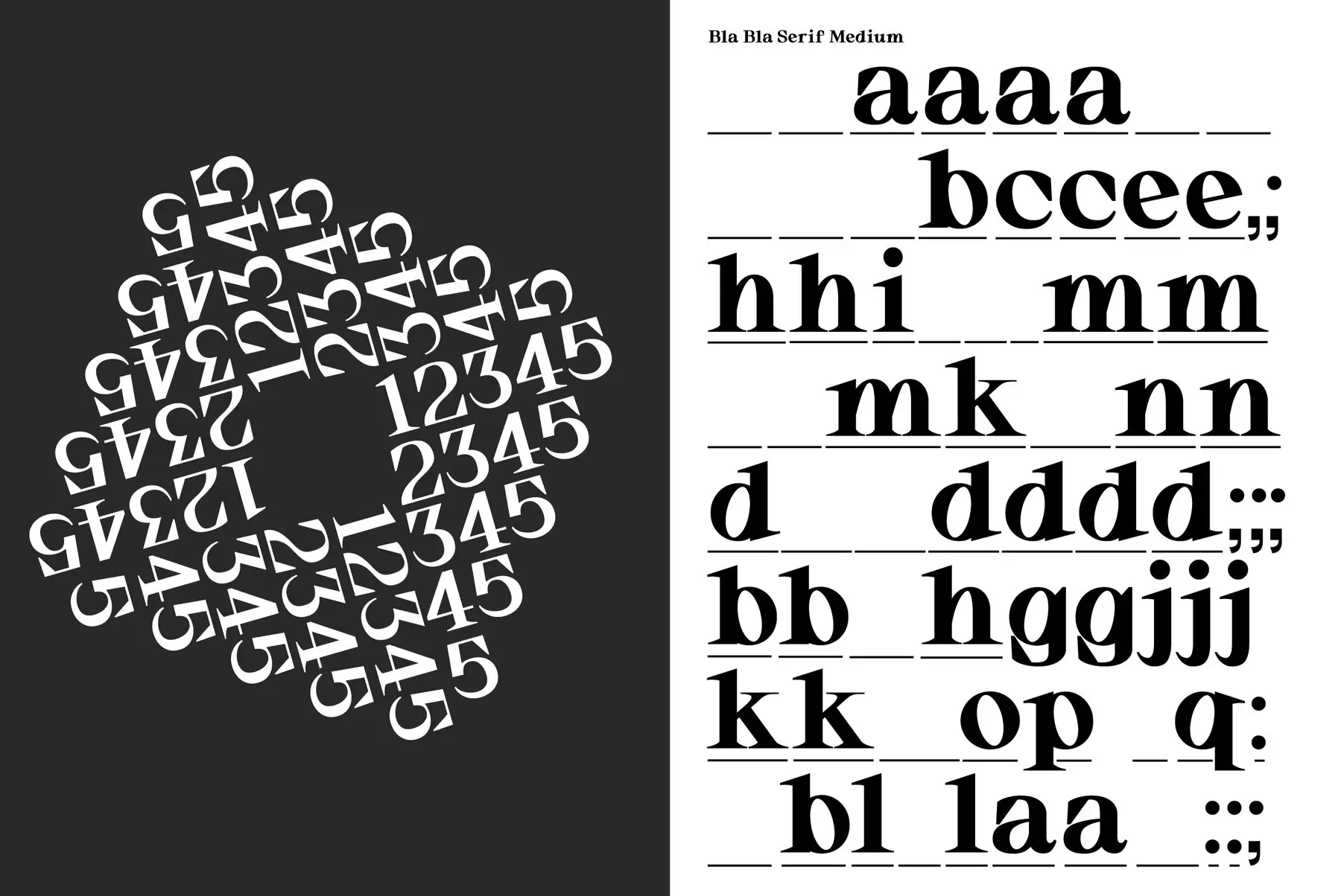 Bla Bla Font - YouWorkForThem