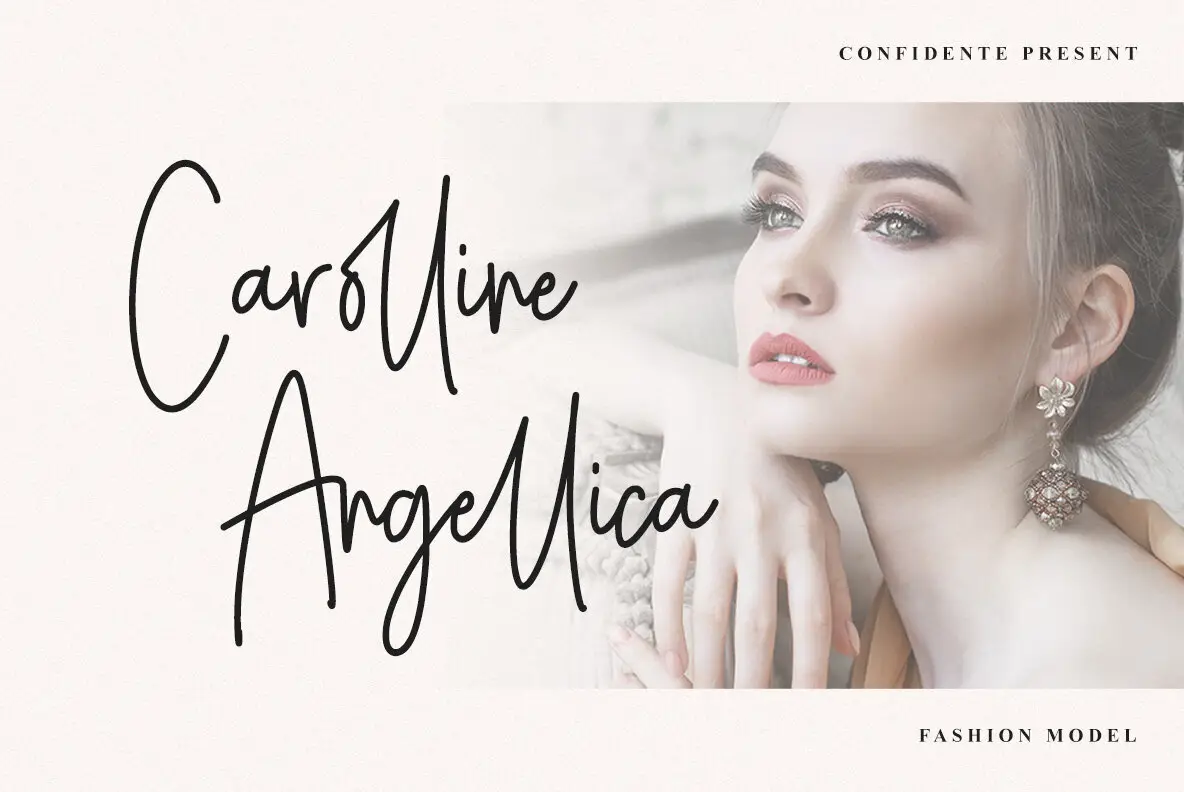 Confidente Font - FontPath