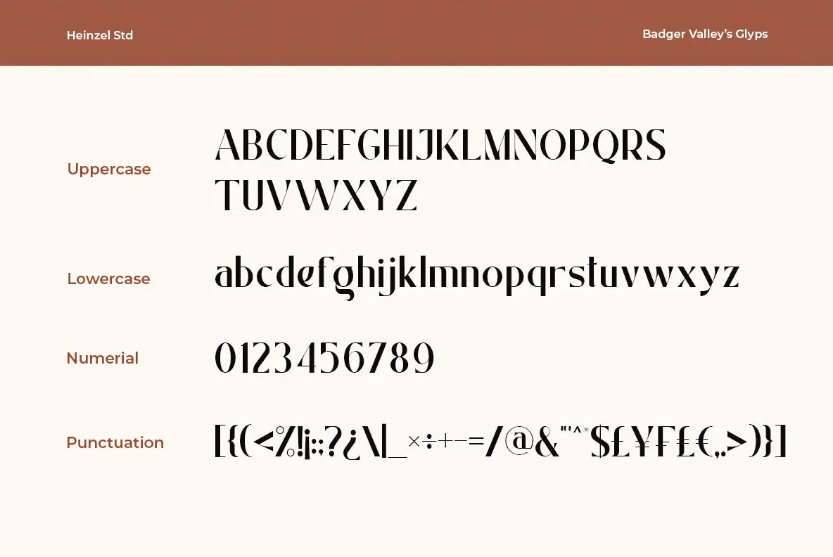 Badger Valley Font - YouWorkForThem