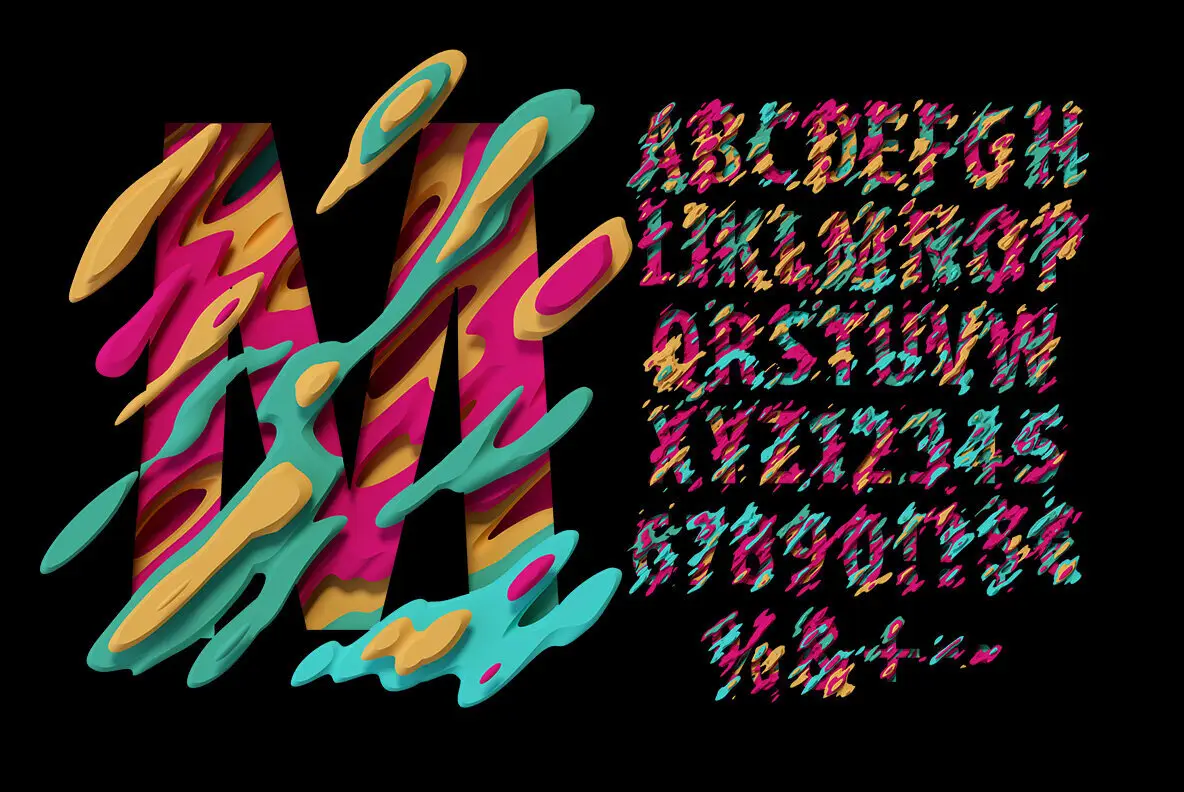 Jupiter SVG Font Font - FontPath