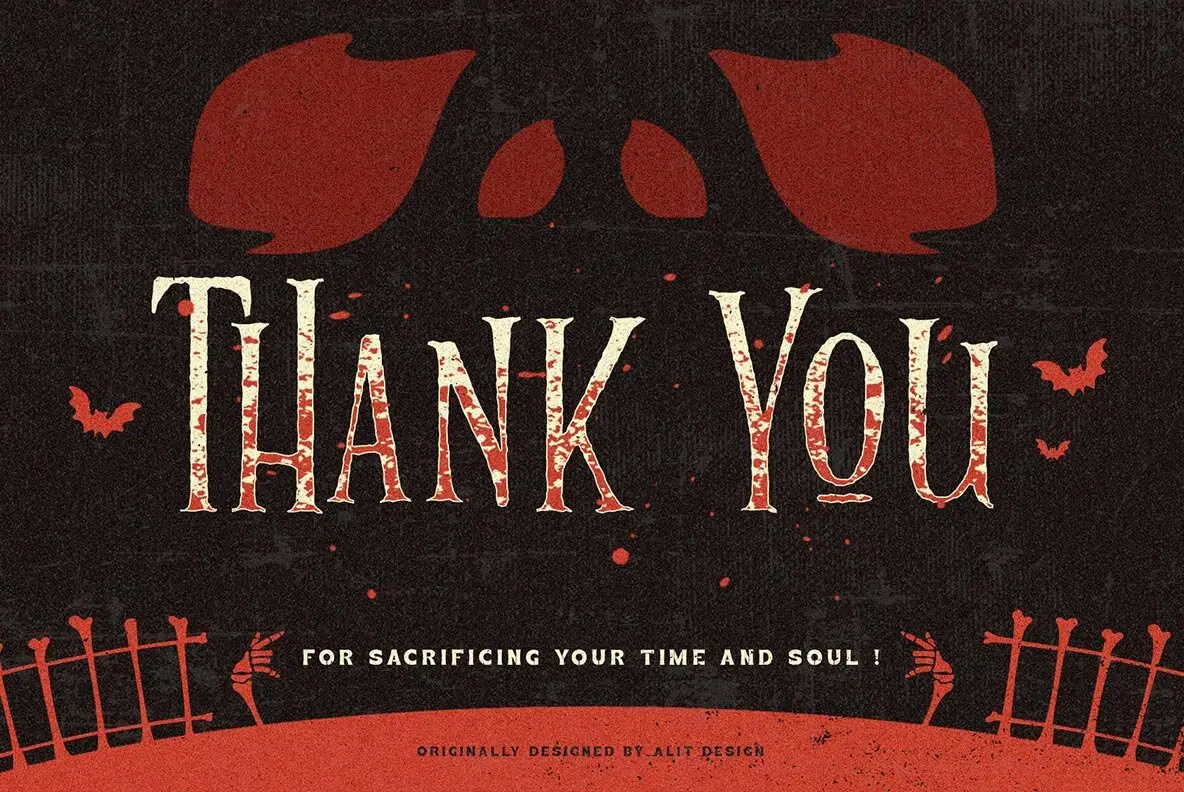 Hellghost Font - YouWorkForThem