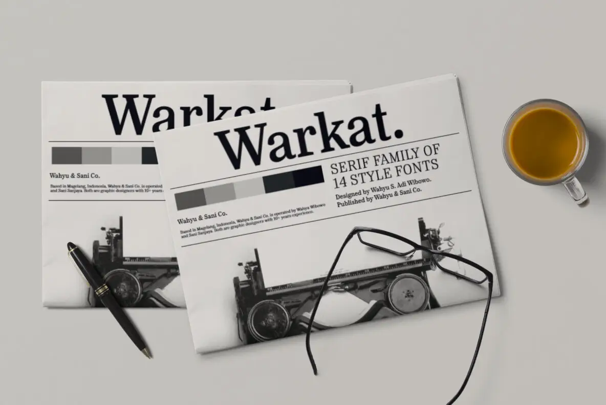 Warkat Font - YouWorkForThem