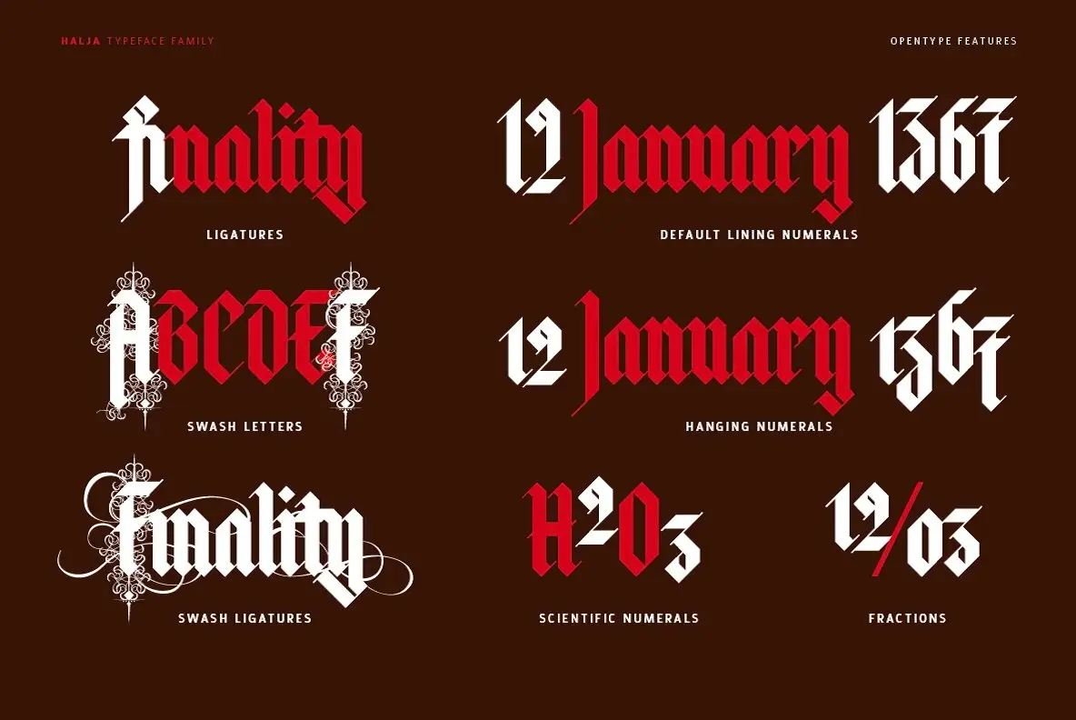 Halja Font - YouWorkForThem