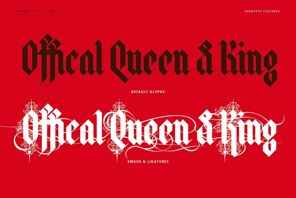 Halja Font - YouWorkForThem