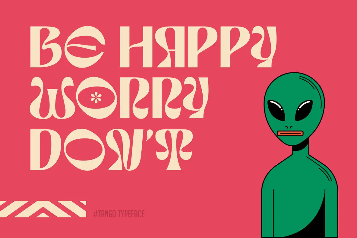 Tango Font - YouWorkForThem