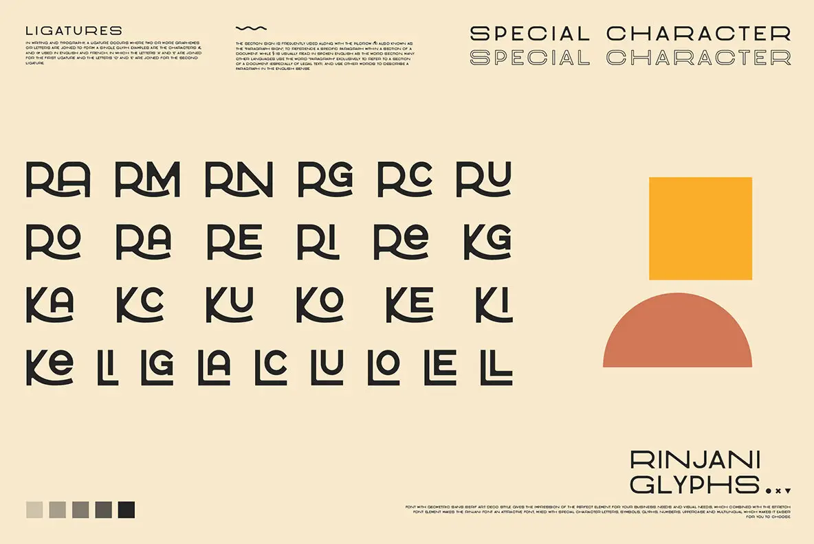 Rinjani Font - YouWorkForThem