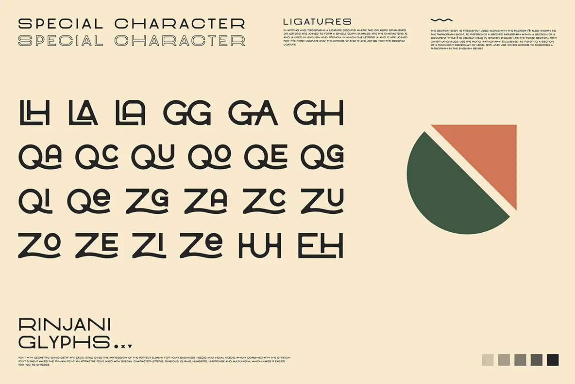 Rinjani Font - YouWorkForThem