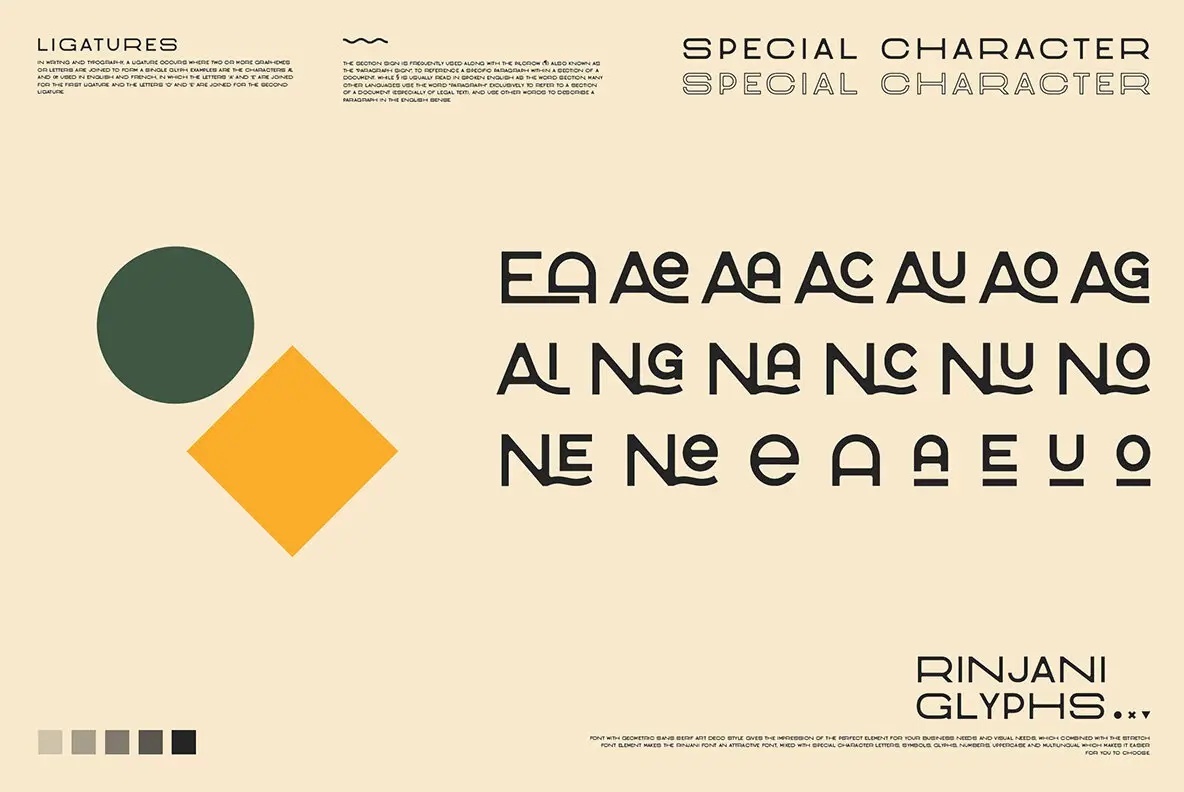 Rinjani Font - YouWorkForThem