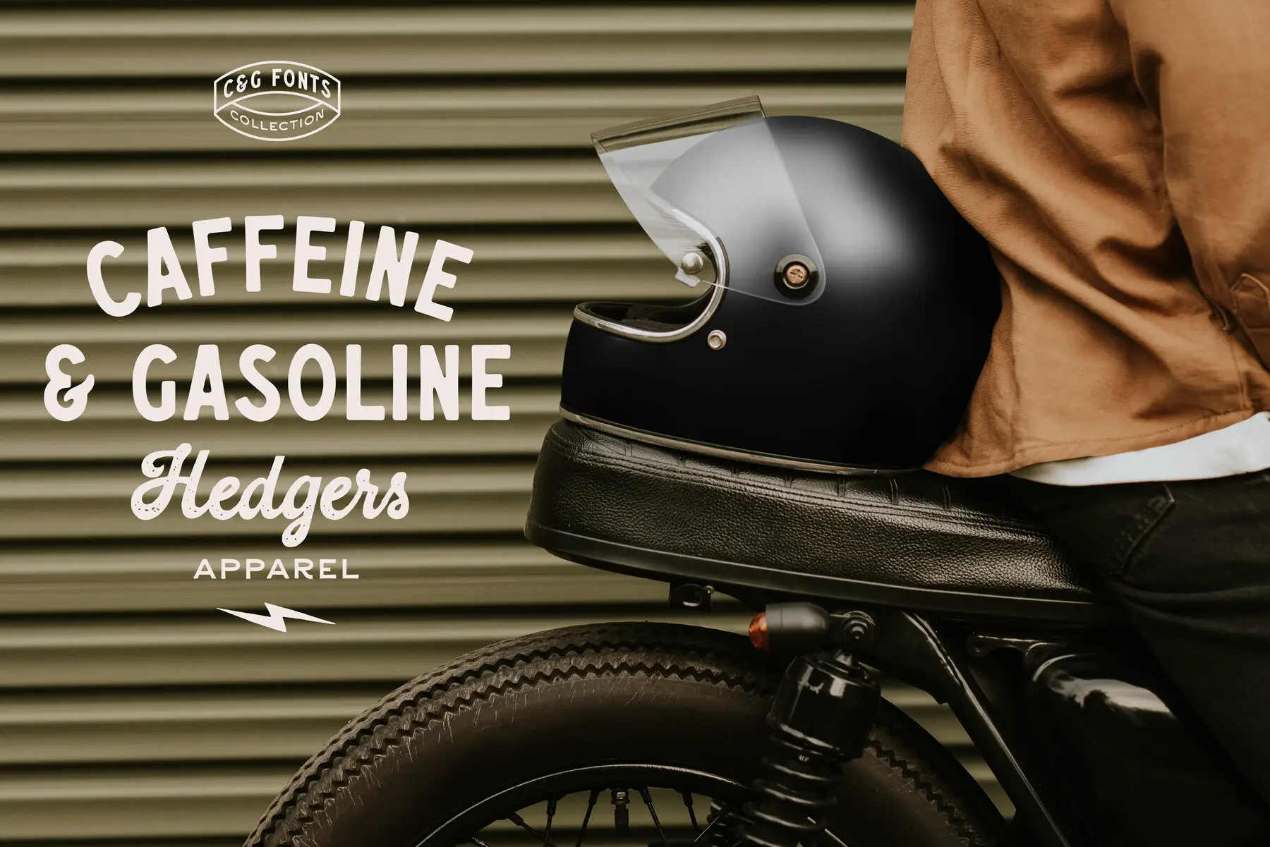 Caffeine and Gasoline Font - YouWorkForThem