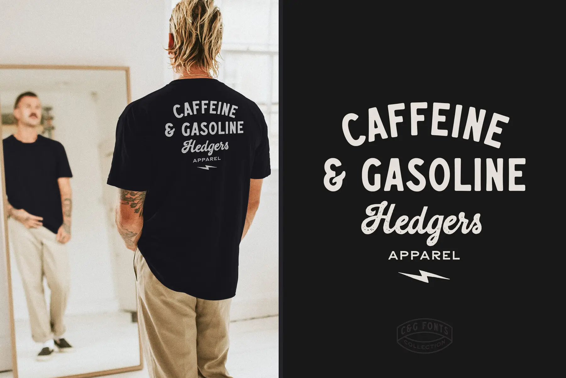 Caffeine and Gasoline Font - YouWorkForThem
