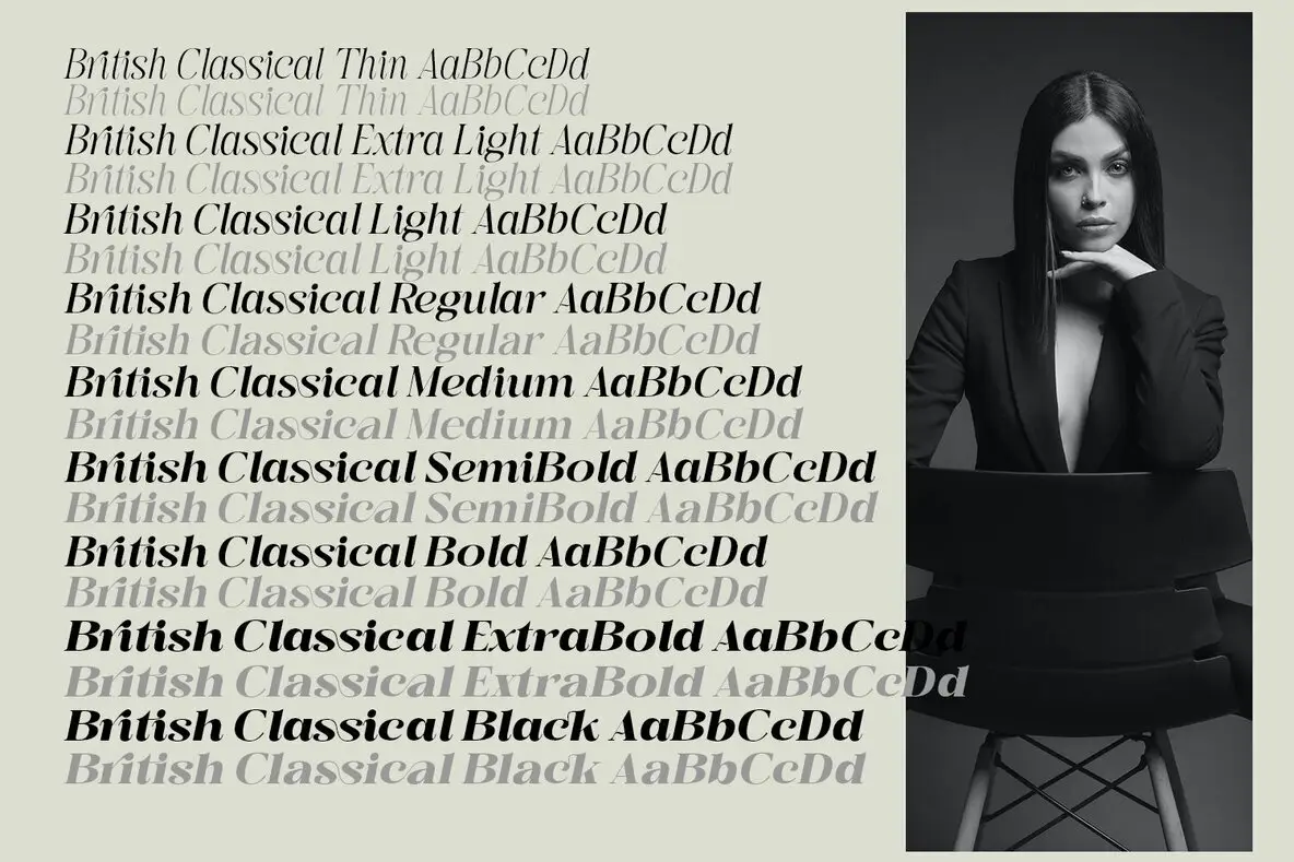 British Classical Font - YouWorkForThem