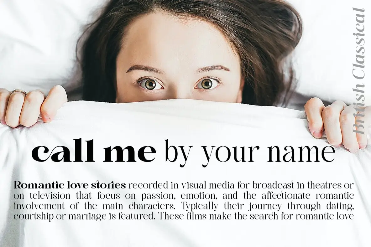 British Classical Font - YouWorkForThem