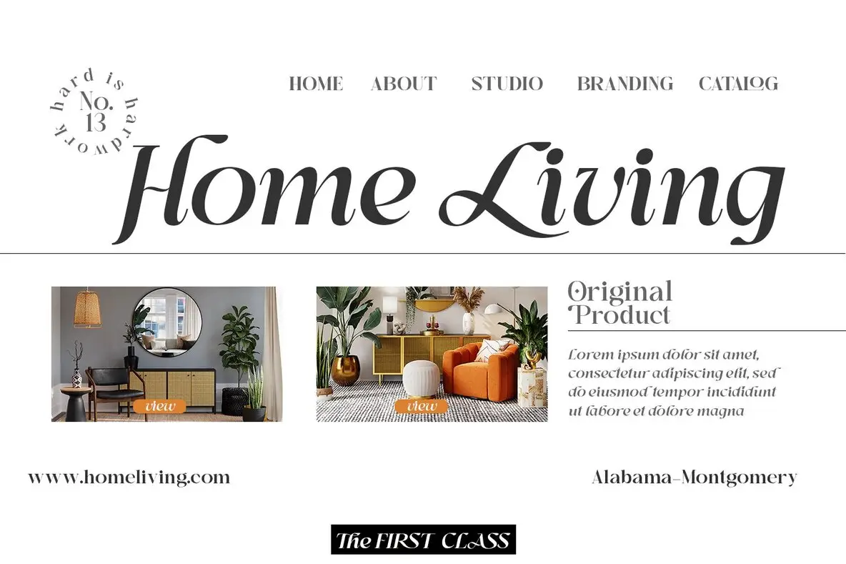 First Class Font - FontPath