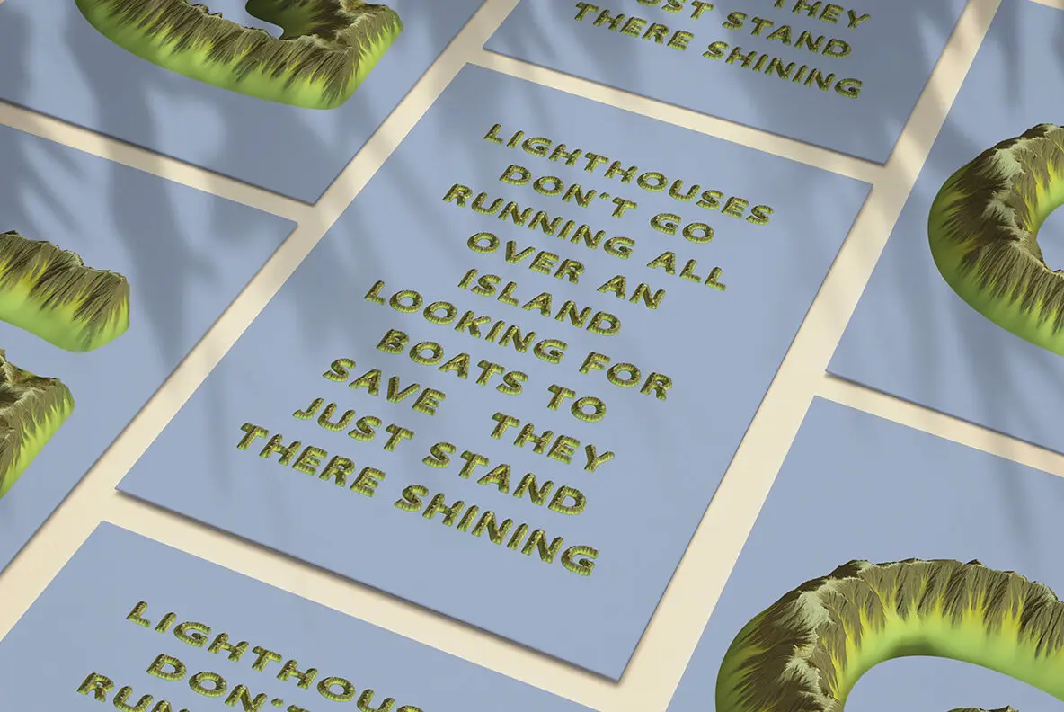 Island SVG Font - YouWorkForThem