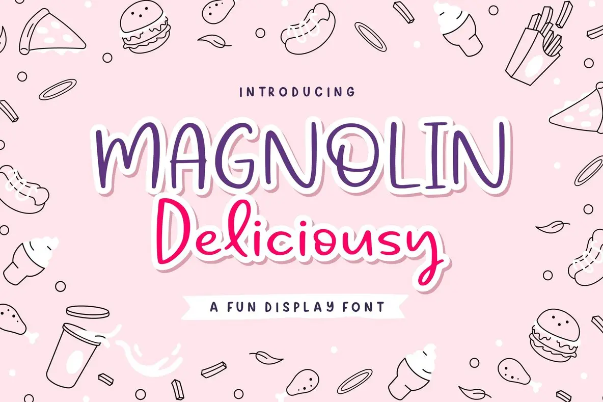 Magnolin Deliciousy Font - YouWorkForThem