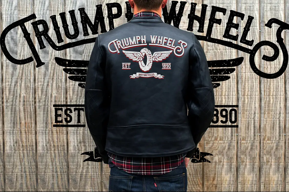 Triumph Wheels Font - YouWorkForThem