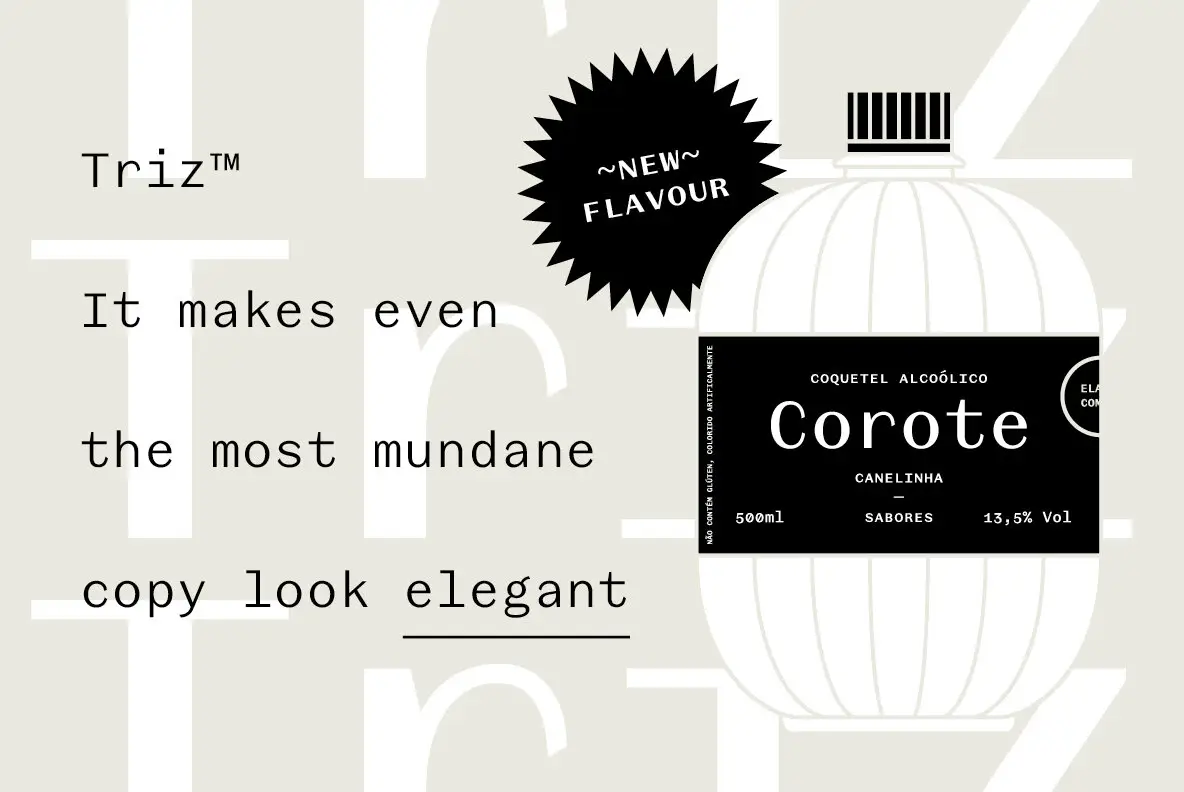 Triz Font - YouWorkForThem