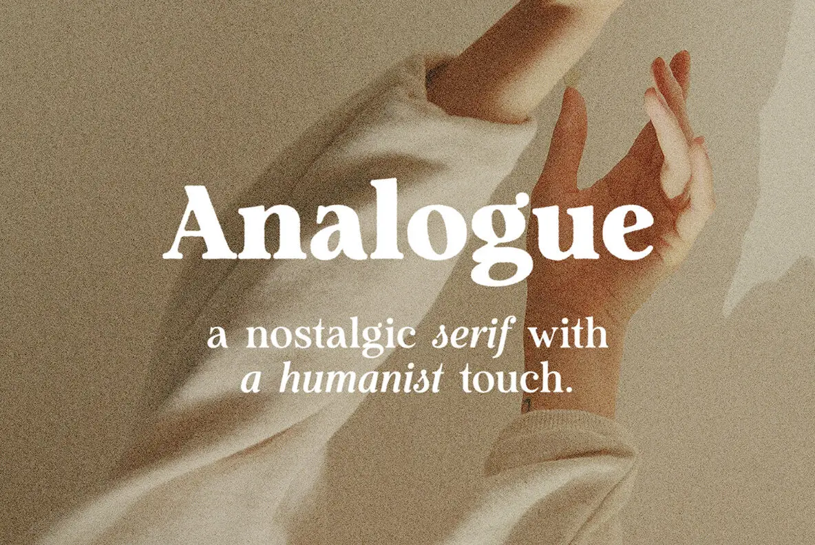 Analogue Font: A Harmonious Tapestry of Timeless Letterforms ...