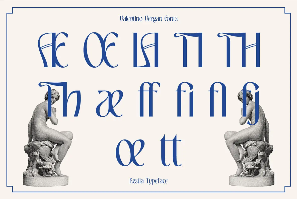 Kestia Font - YouWorkForThem