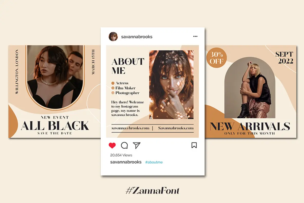 Zanna Font - YouWorkForThem