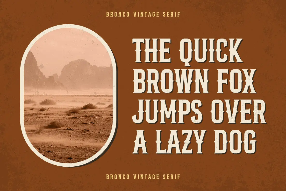Bronco Valley Font - YouWorkForThem