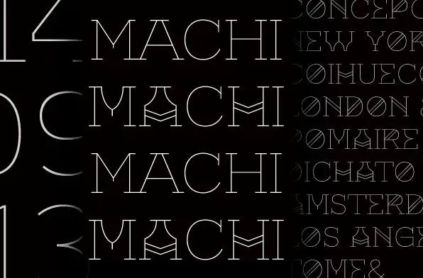 Machi Font - YouWorkForThem