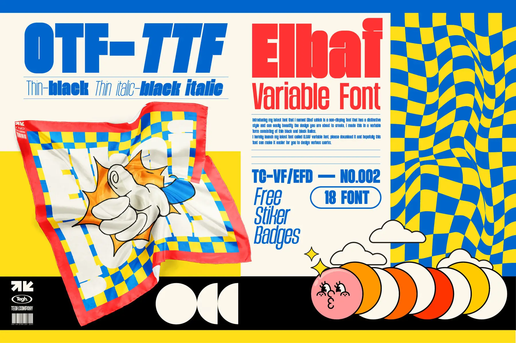 Elbaf Variable Font Font - FontPath