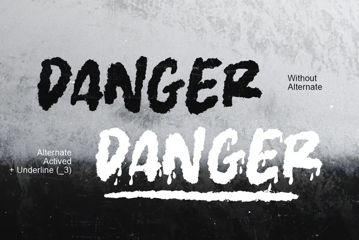 Fright Hours Font - YouWorkForThem