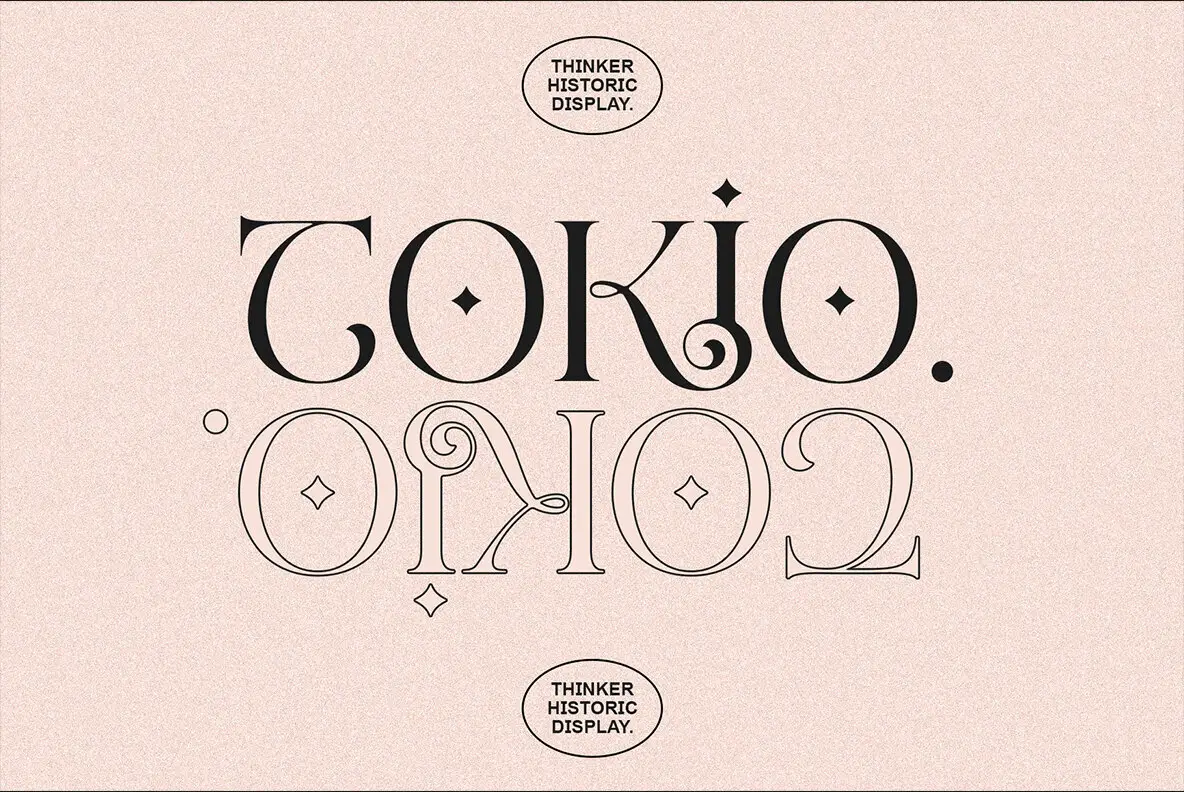 Thinker Historic Font - YouWorkForThem