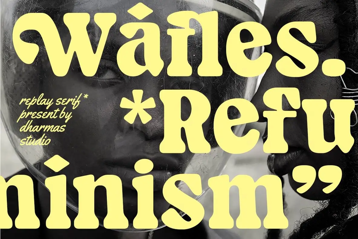 Replay Font - YouWorkForThem