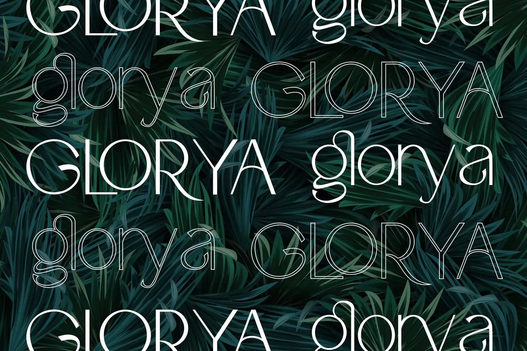 Glorya Font - YouWorkForThem