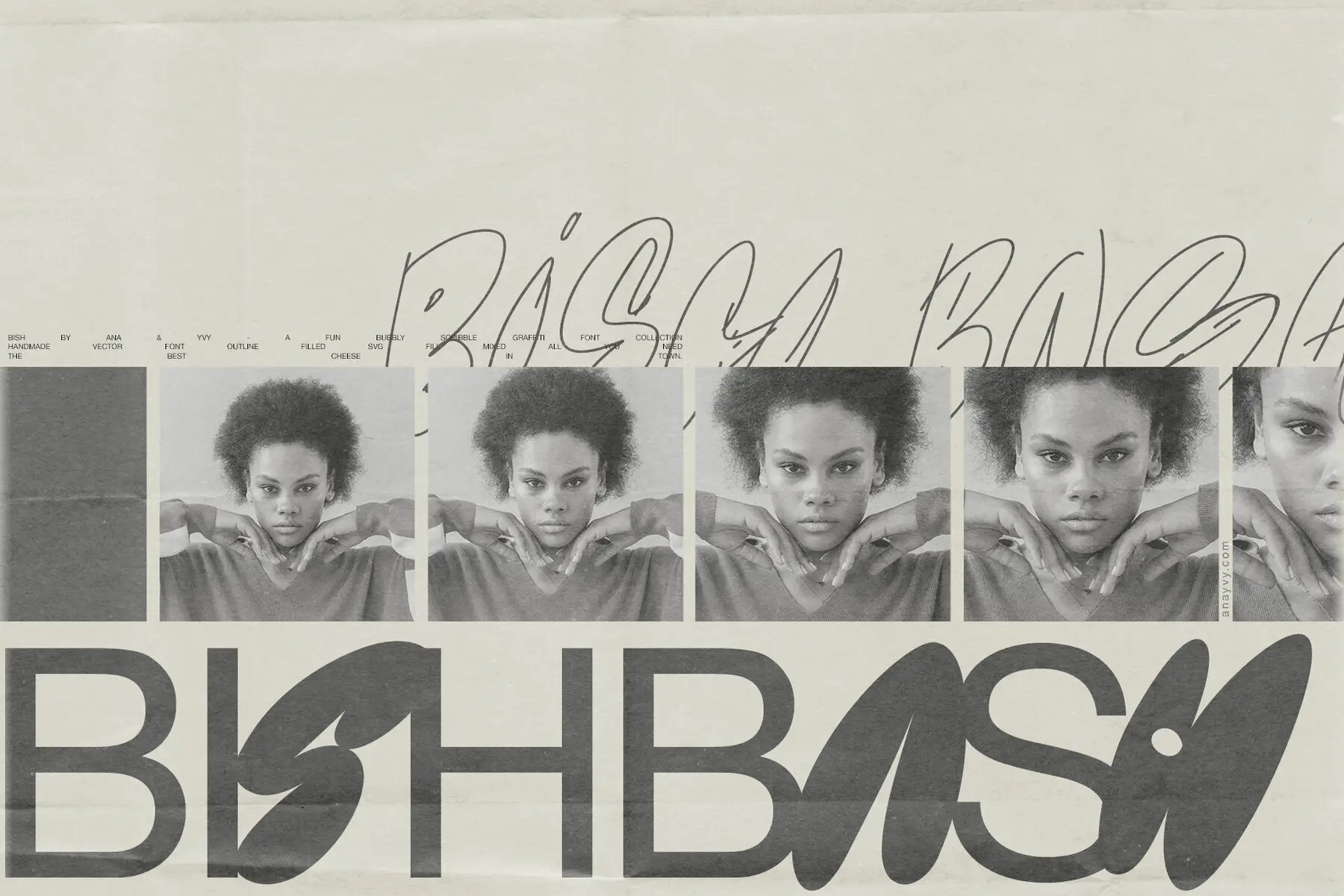 BISH Font - YouWorkForThem