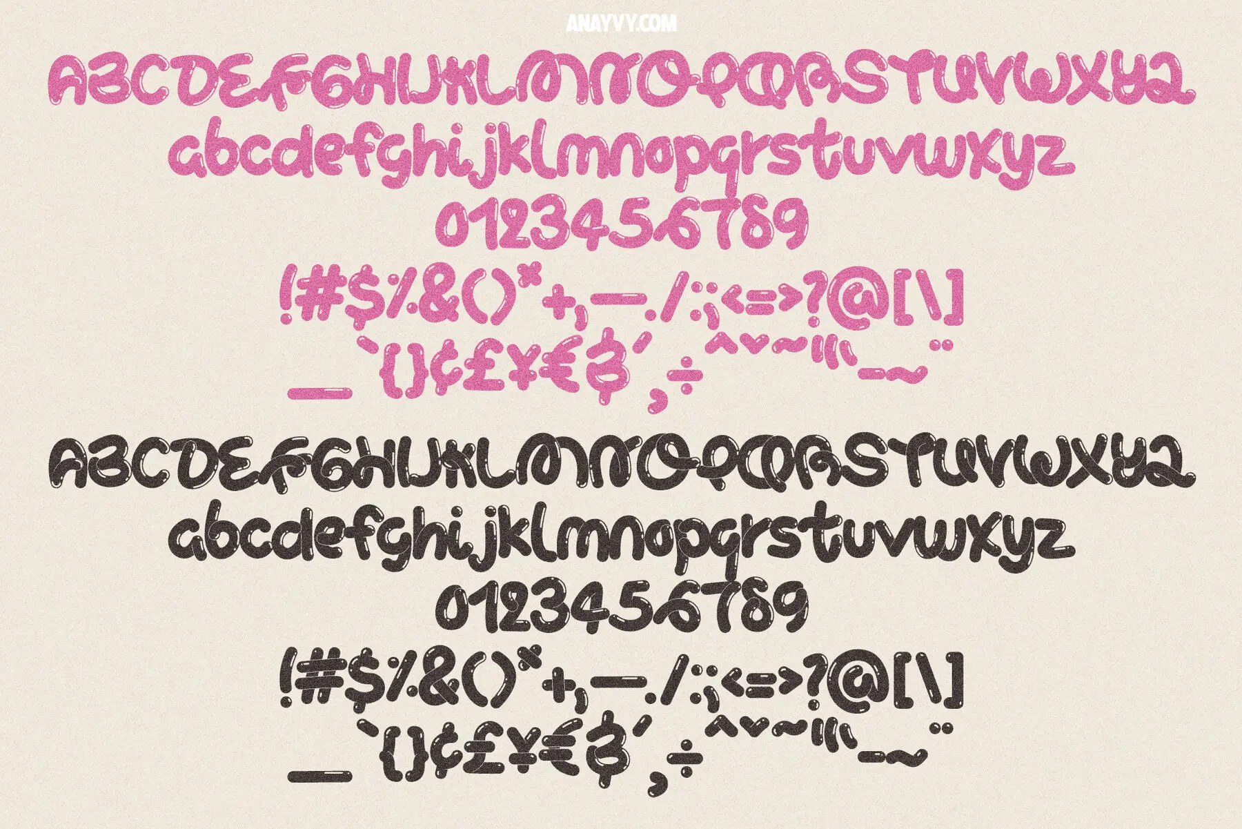 Curly Wurly Font - YouWorkForThem