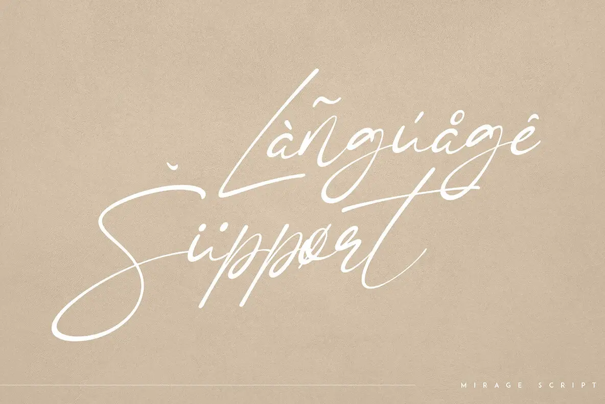 Mirage Font - YouWorkForThem