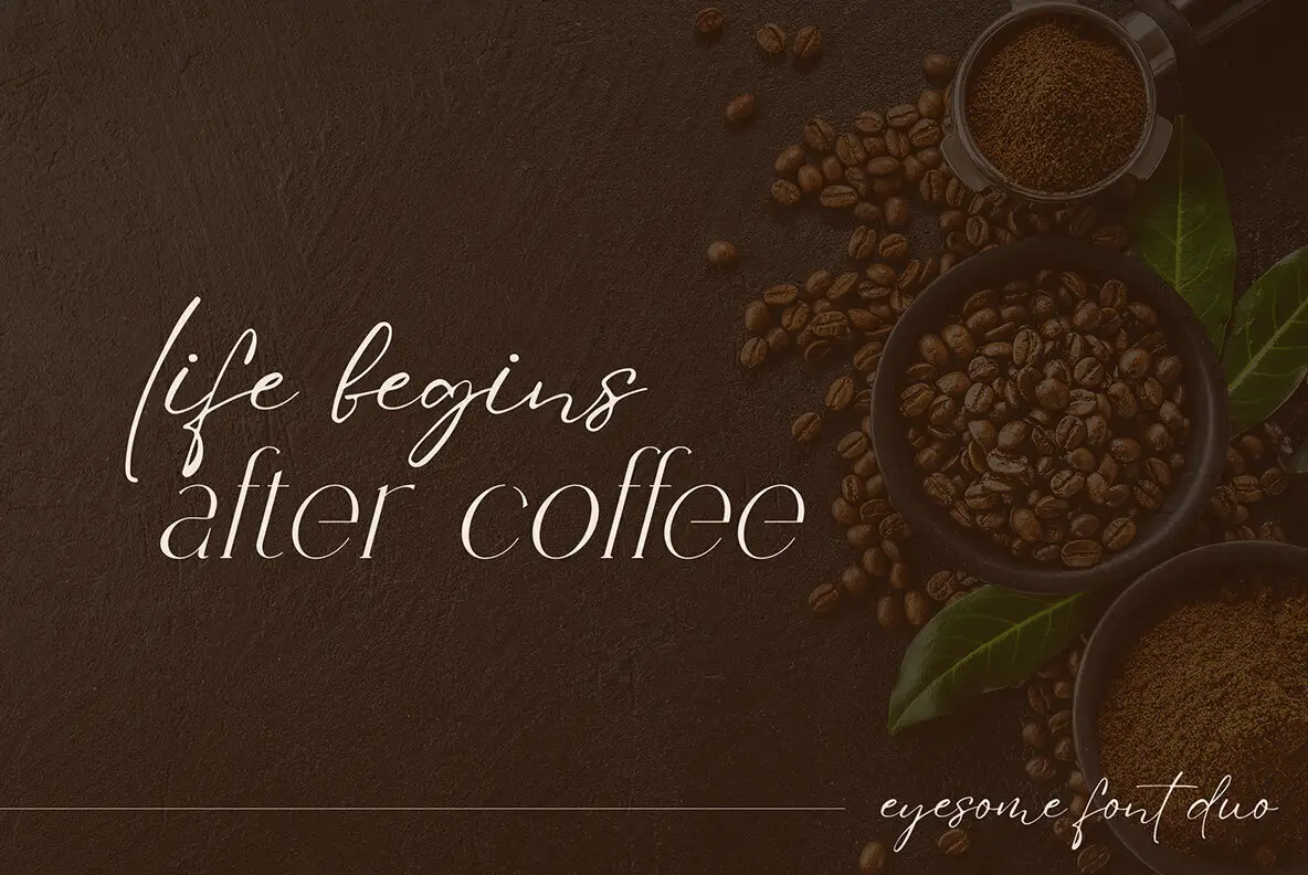 Download Eyesome Script Font: The Epitome of Elegance - FontPath