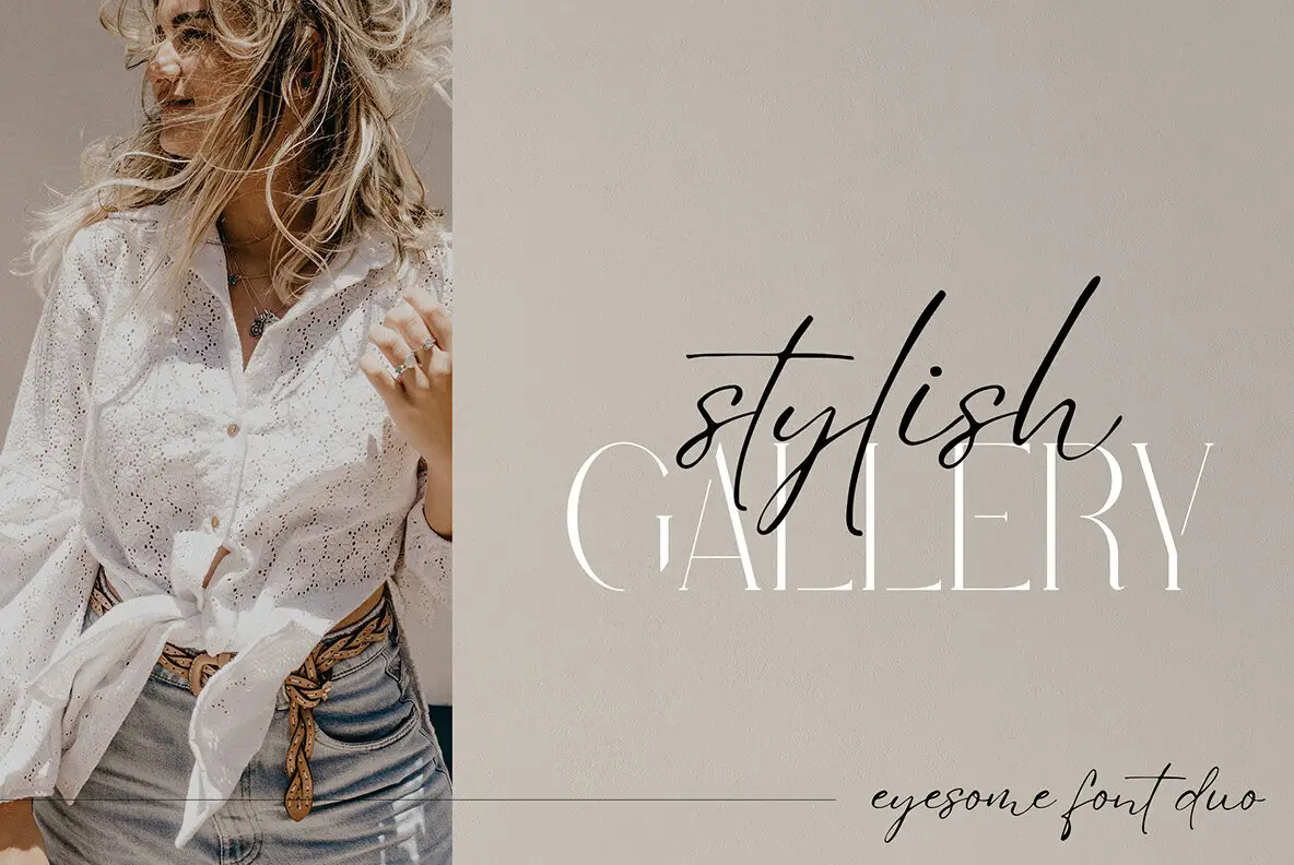 Download Eyesome Script Font: The Epitome of Elegance - FontPath
